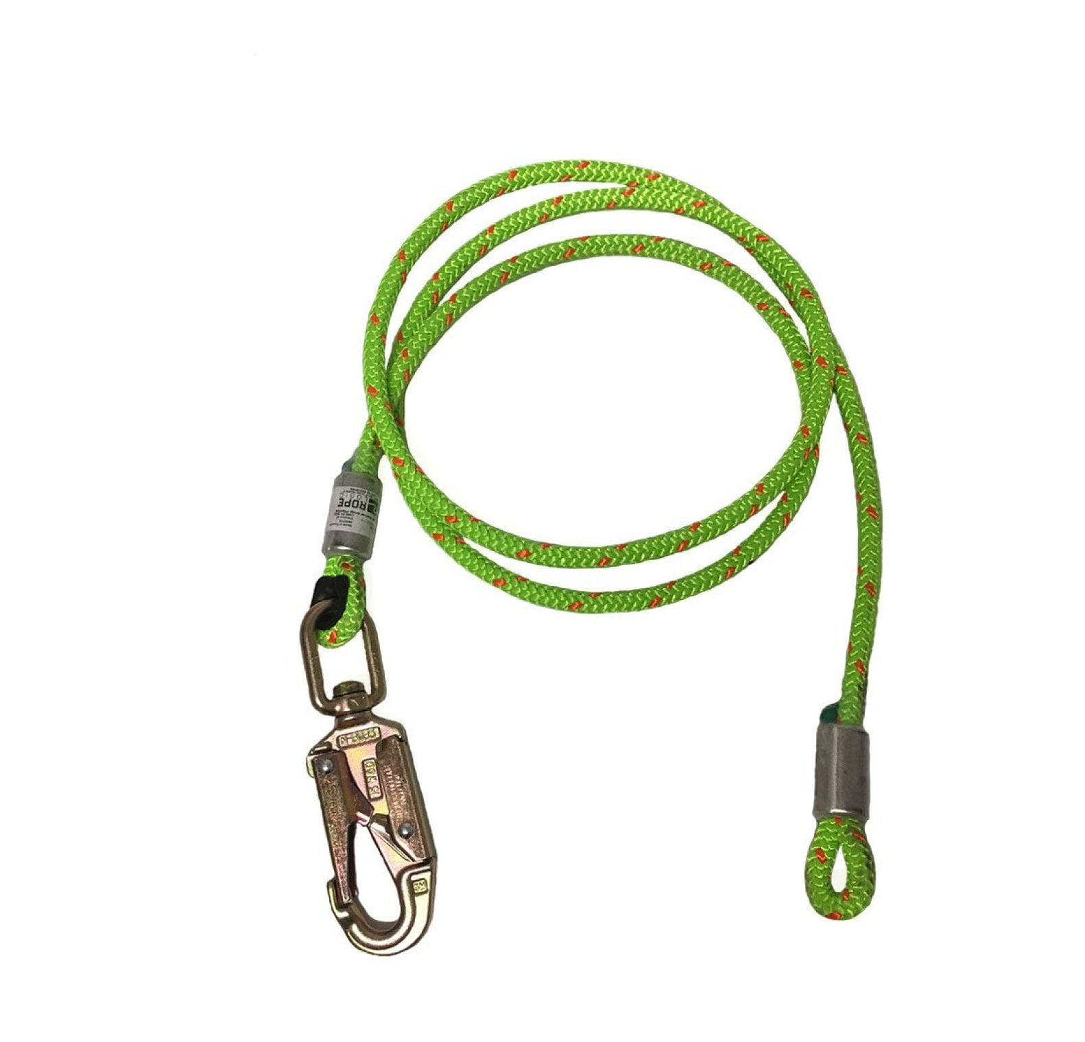 1/2" x 12' Wire Swivel Snap Flipline Green - Walmart.com