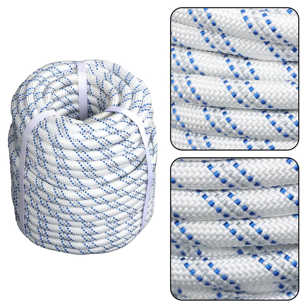 1/2" x 120' Double Braid Polyester Arborist Bull Rope Rigging Rope Tree ...