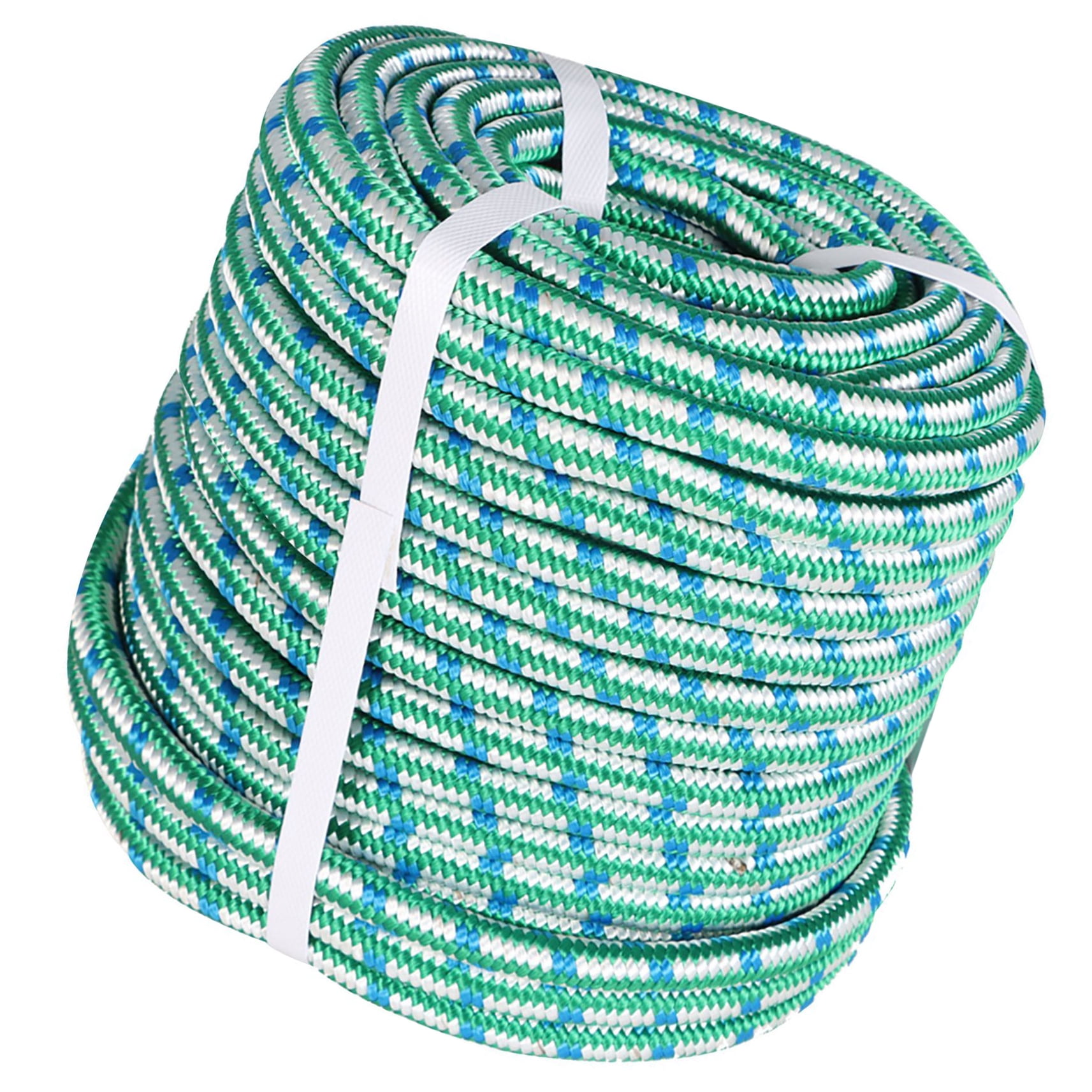 1/2" x 150 FT Double Braid Polyester Pulling Rope, High Force Polyester ...