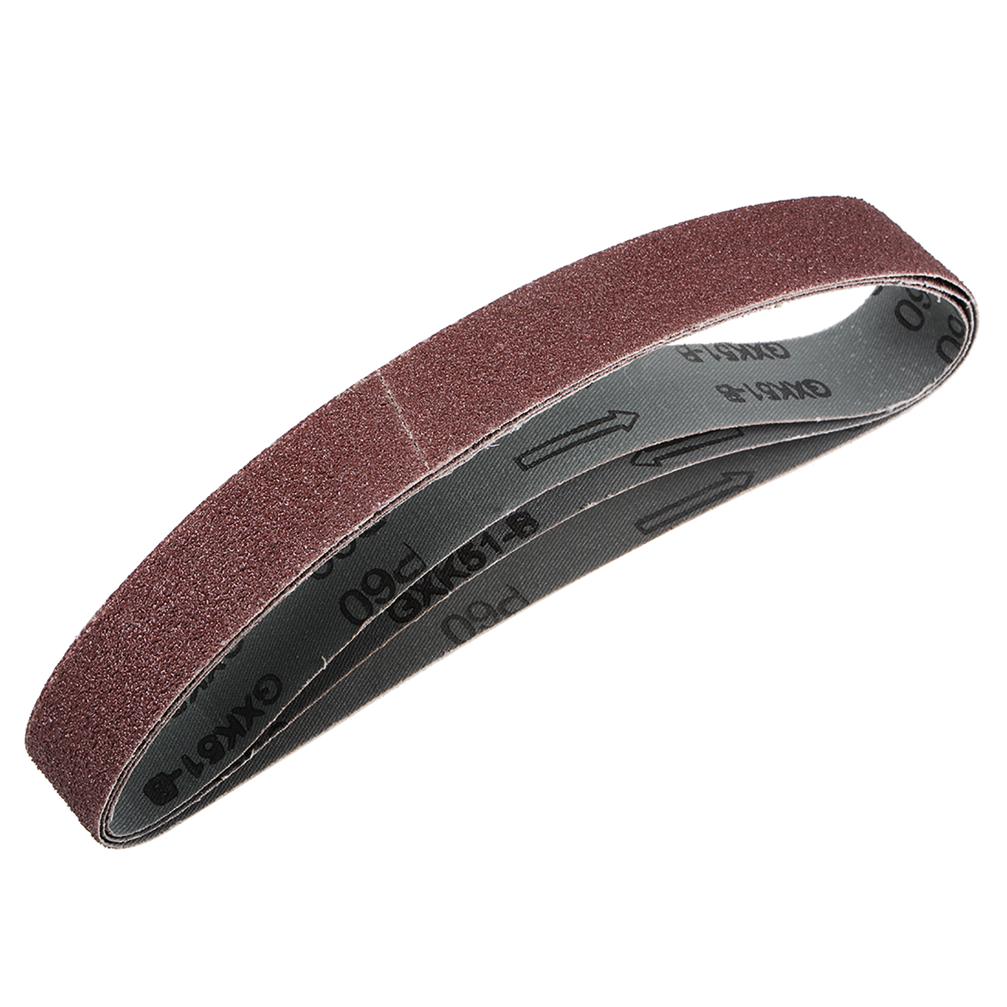 1.2" x 21" Sanding Belt 60 Grit Aluminum Oxide Sand Belt 3pcs - Walmart.com