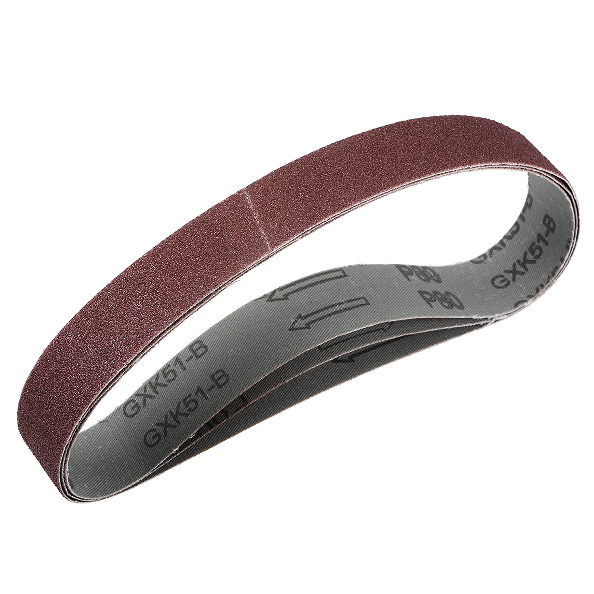 1.2" x 21" Sanding Belt 80 Grit Aluminum Oxide Sand Belt 3pcs - Walmart.com