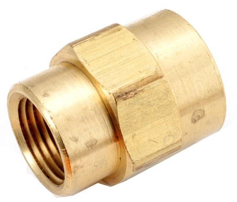 1/2" x 3/8" Brass Bell Reducing Coupling Lead Free Compliant Product W ...