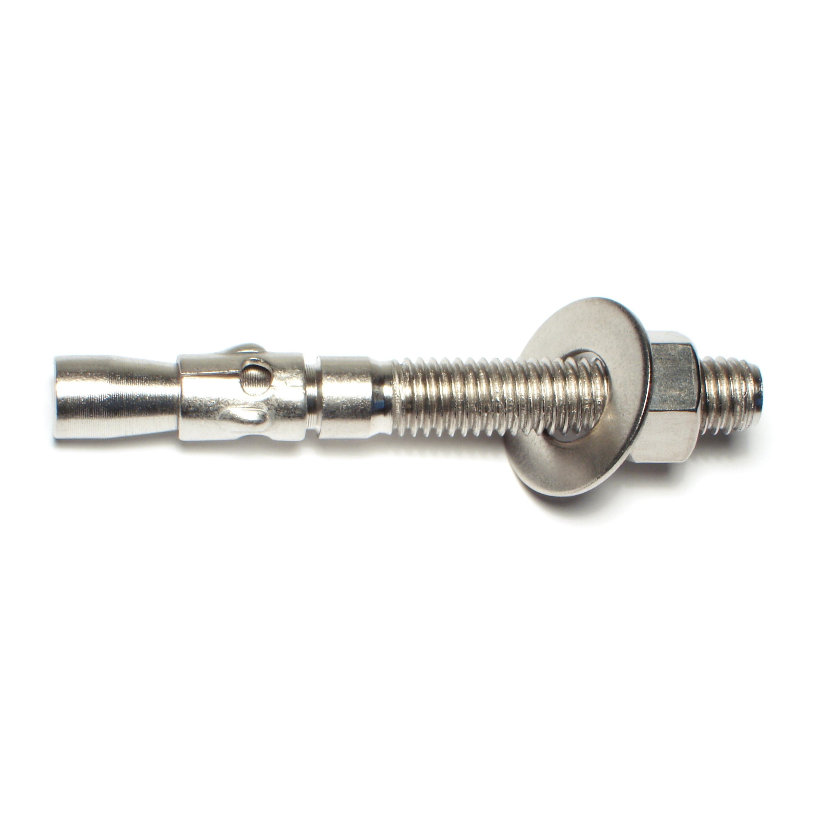 1/2" x 4-1/4" 304 Stainless Steel Coarse Thread Wedge Anchor Bolts WASS ...