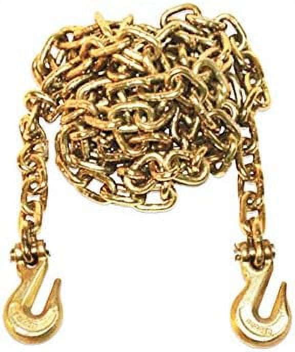 1/2'' x 5' Binder Transport Chain Flatbed Grade 70 w/Clevis Grab Hooks ...