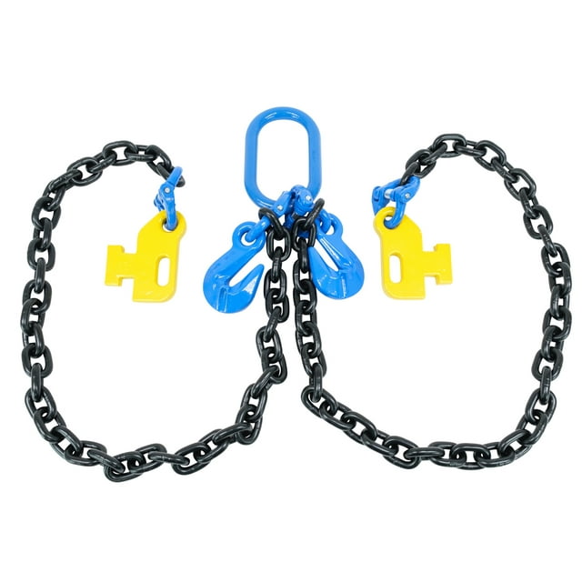 1/2" x 5' Sea Shipping Container Loading Chain Bridle G100, V-Chain ...
