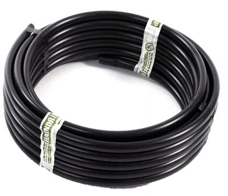 1/2" x 50' Black Poly Drip Watering Hose UV Inhibitors, Each - Walmart.com