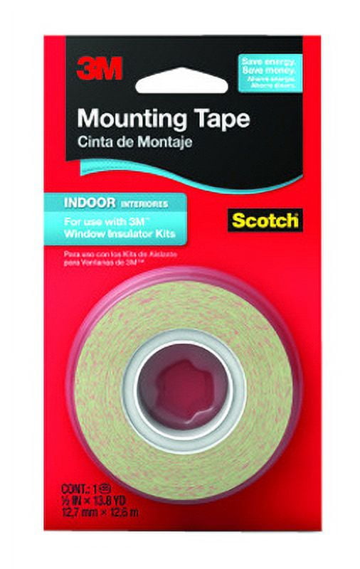 1/2" x 500" Interior Window Film Mounting Tape, Each - Walmart.com