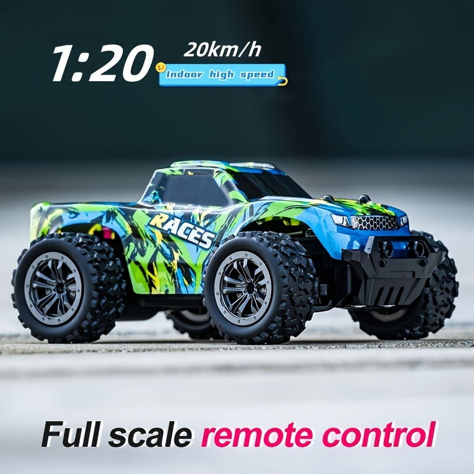 1:20 Full Scale Brushless Motor RC 4WD All Terrain High-speed Vehicle ...
