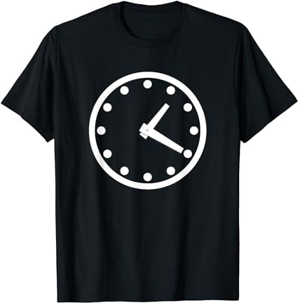 1:20 Scoreboard Clock Face T-Shirt - Walmart.com