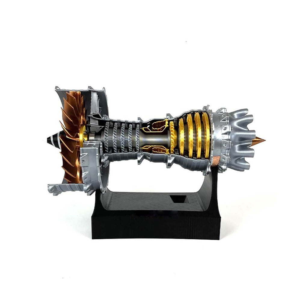 1:20 Turbofan Engine Model-3D Printer Aircraft Engine Kit Turbojet ...