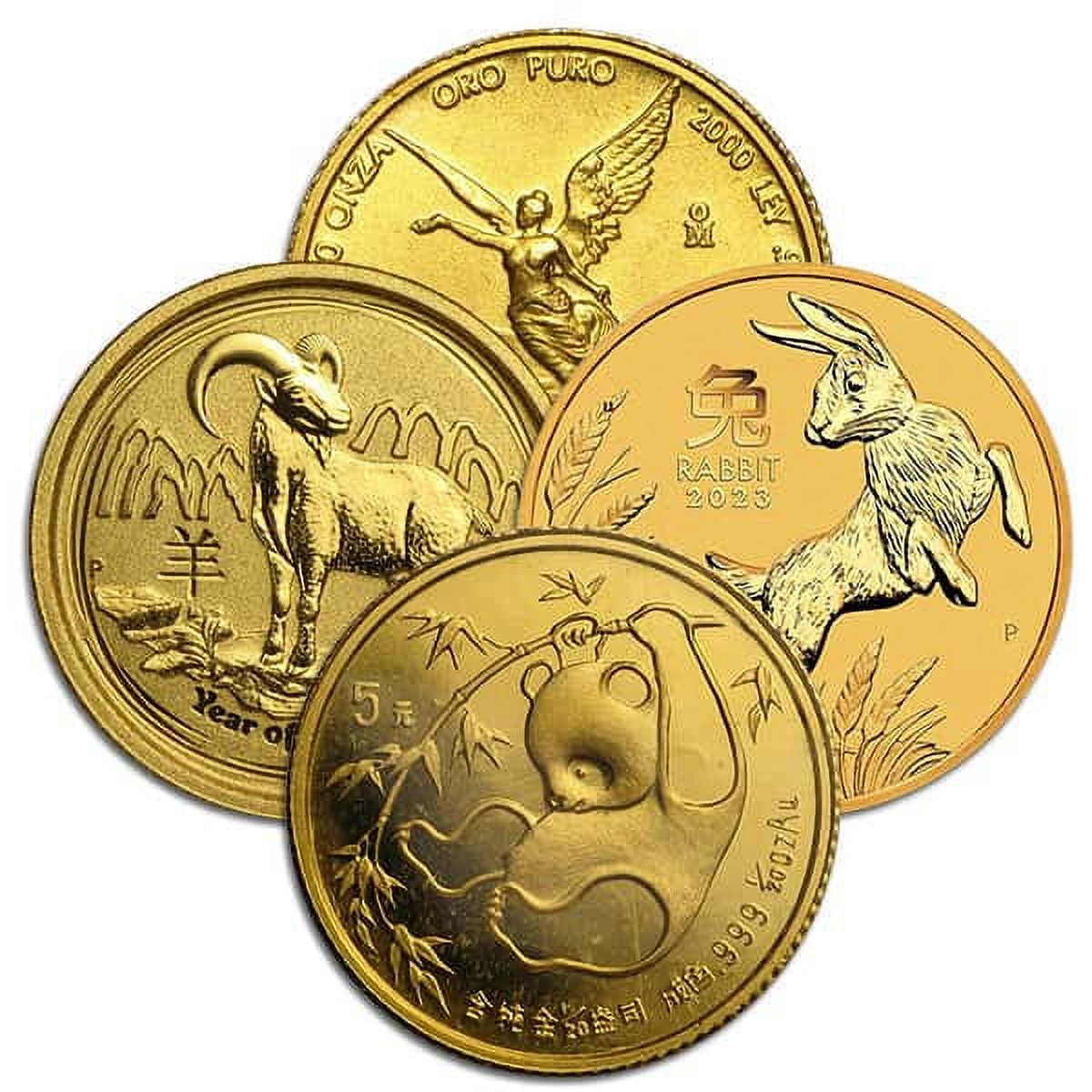 1/20 oz Random Design Gold Coin, .999+ Pure - Walmart.com
