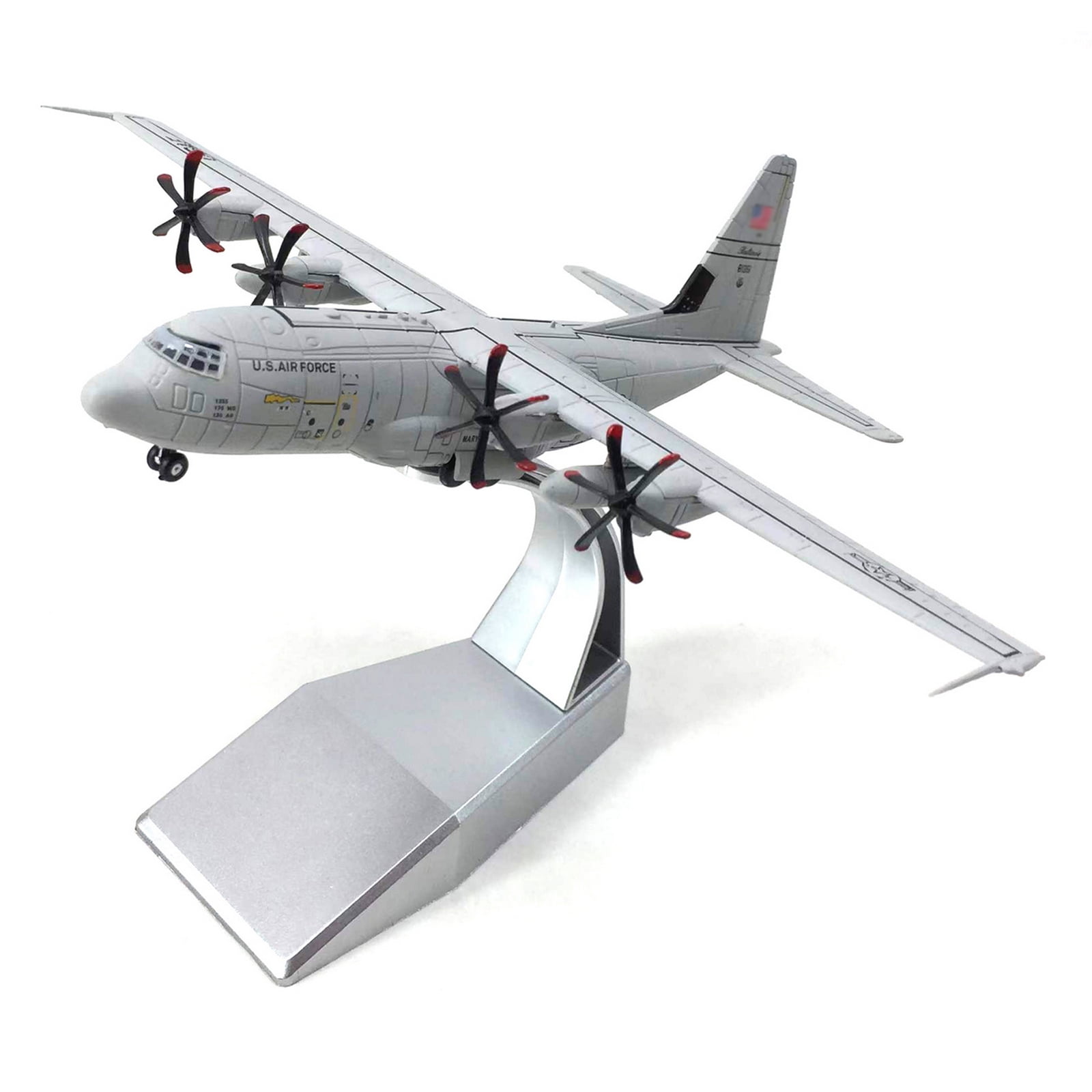 1/200 21cm USAF C-130 Hercules Transport Aircraft Model Military ...