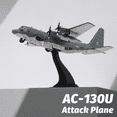 1/200 AC-130u Fighter Plane Model Metal Aircraft Model Military ...
