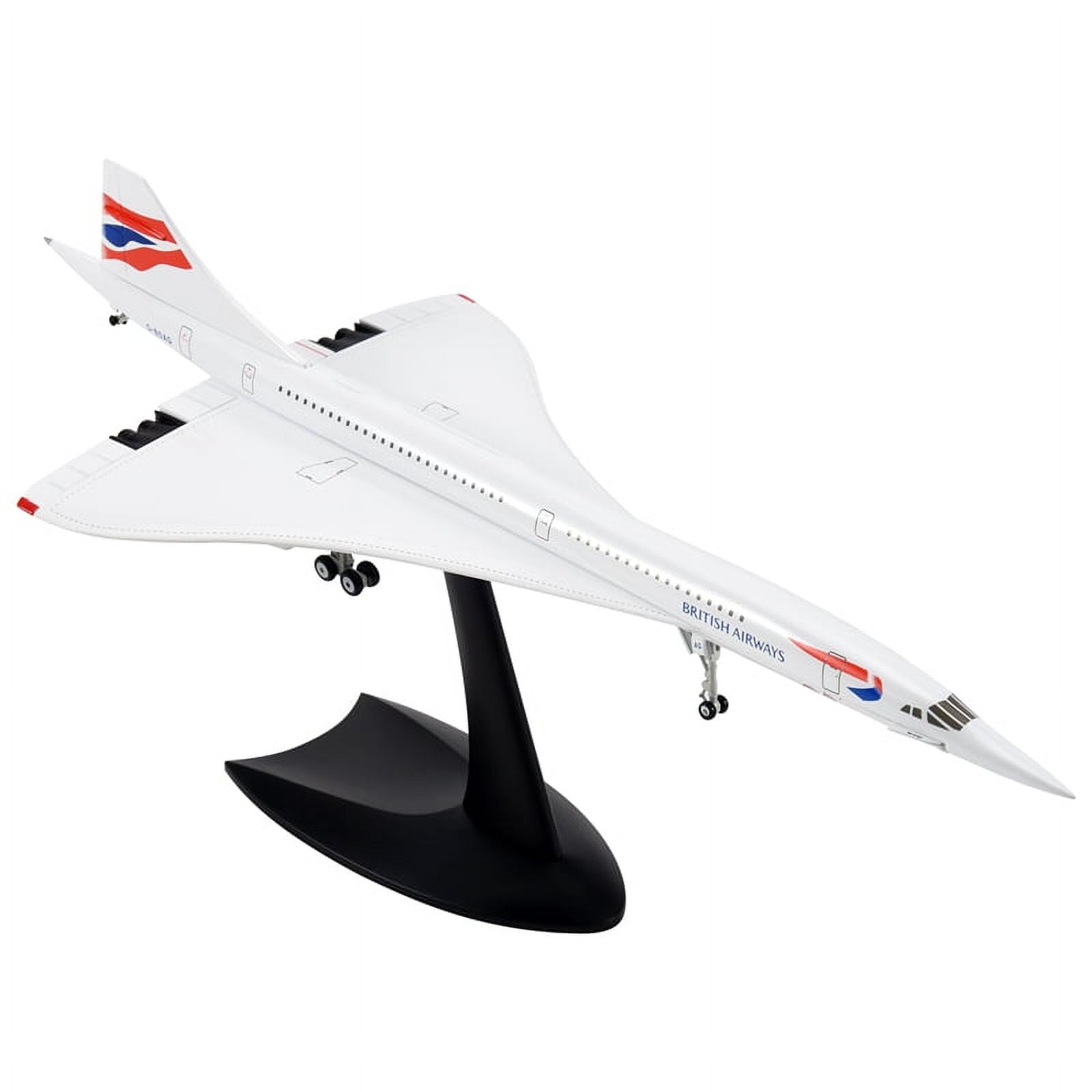 1/200 Concorde Supersonic Passenger Aircraft Air British Airways Model ...