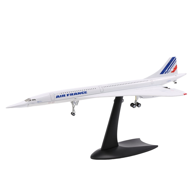 1/200 Concorde Supersonic Passenger Aircraft Air France Airways Model ...