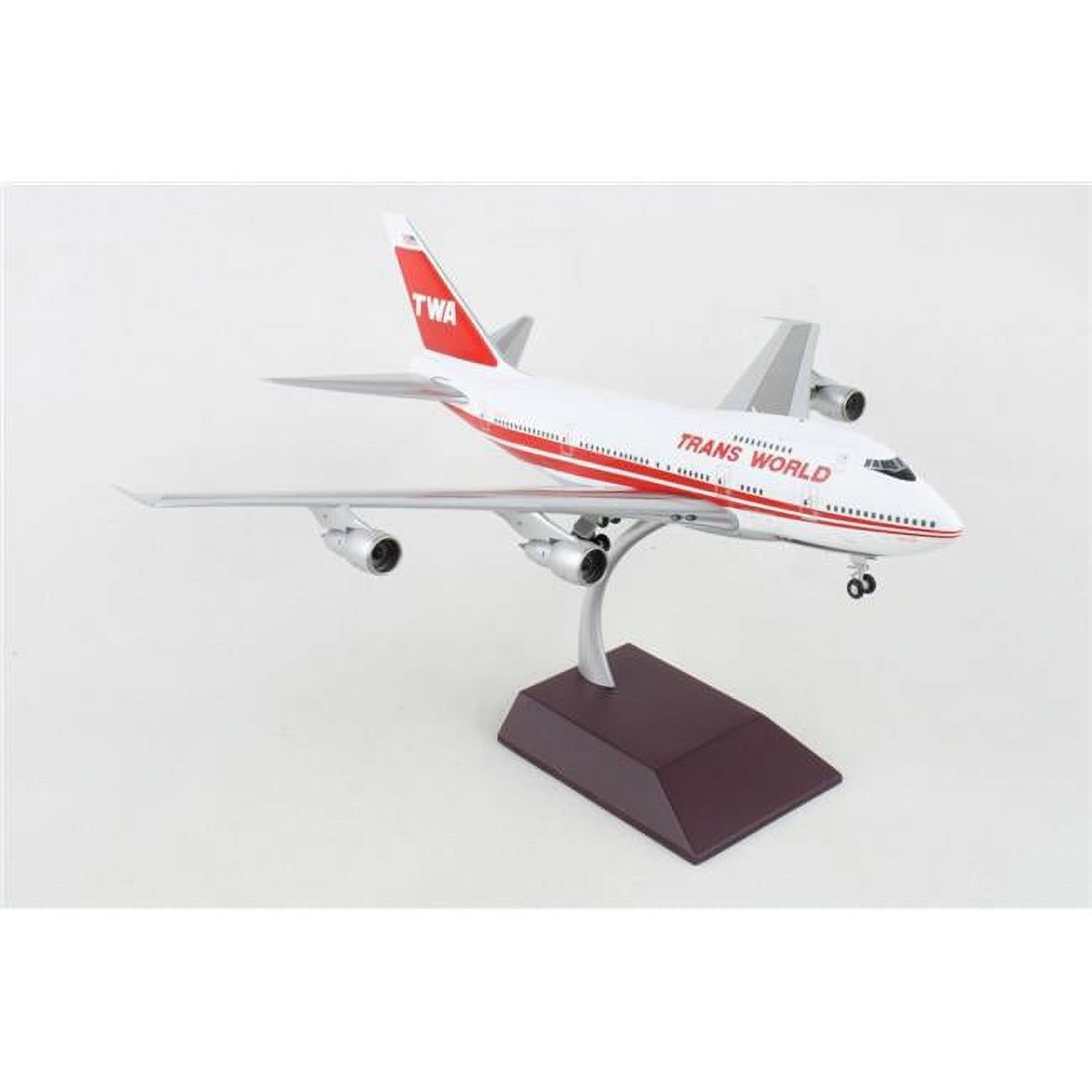1-200 Scale Boston Express Reg No. N58201 Aircraft Model Plane for TWA ...