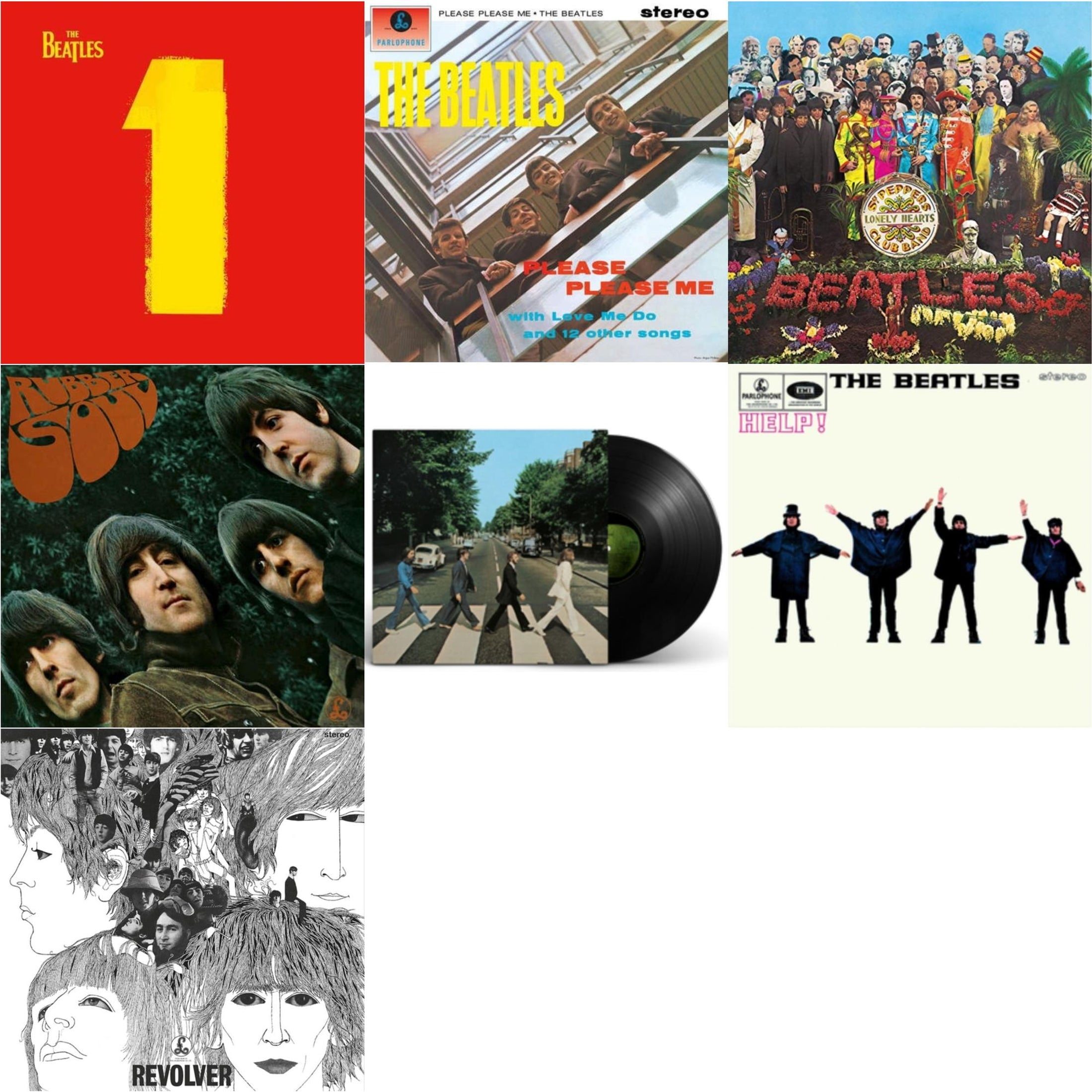 1 (2015 Reissue) & Please Please Me & Sgt. Pepper's Lonely Hearts Club ...