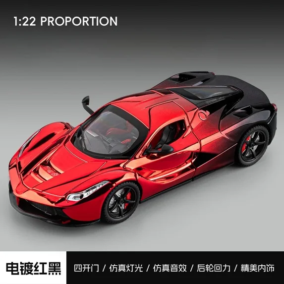 1:22 Alloy Racing Car Model Diecast Metal Toy Vehicles Car Model ...