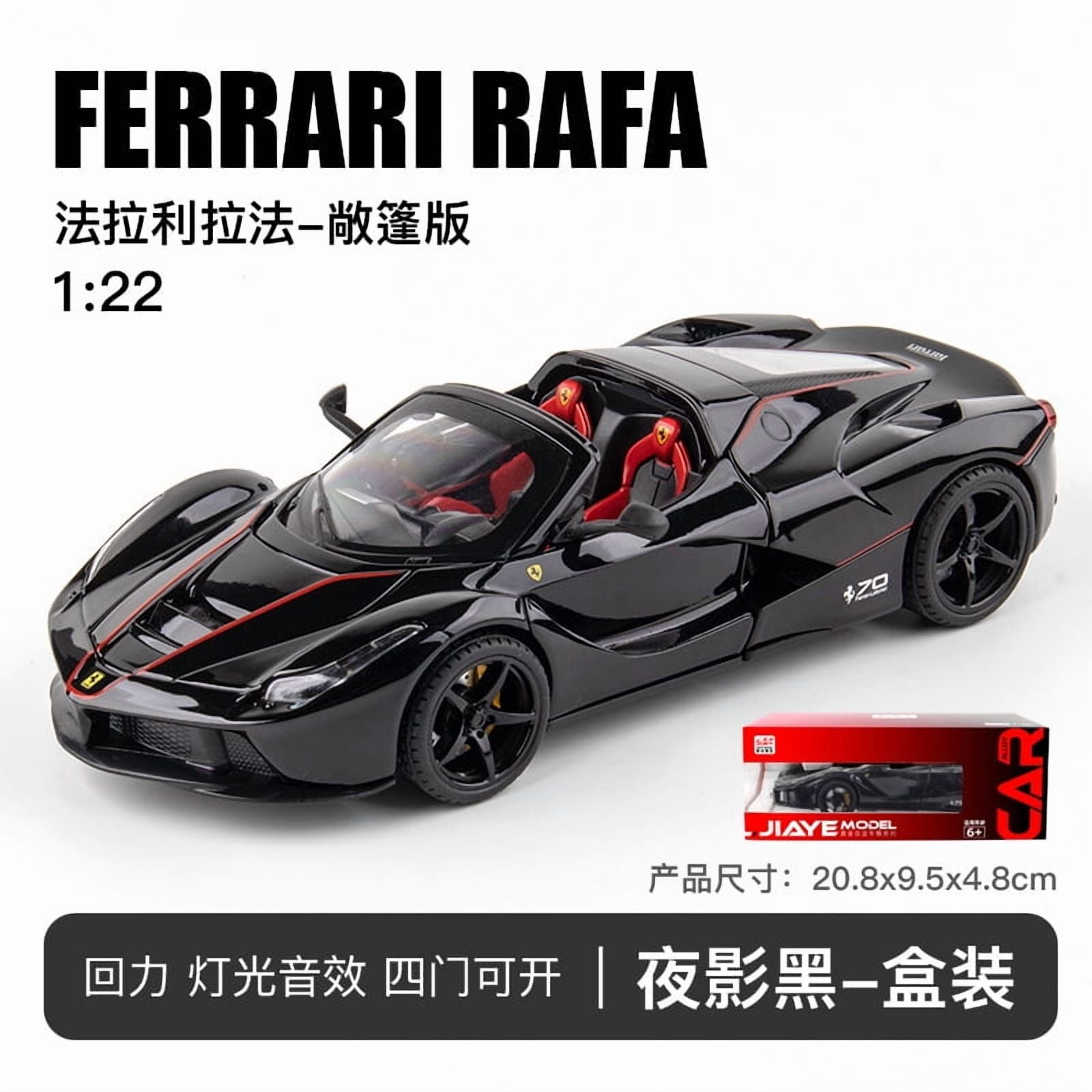 1:22 Ferrari Laferrari convertible Alloy Racing Car Model Diecast Metal ...