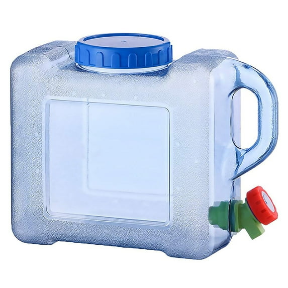 1.22 Gallon Water Container with Spigot, Portable Water Jug, No Leakage ...