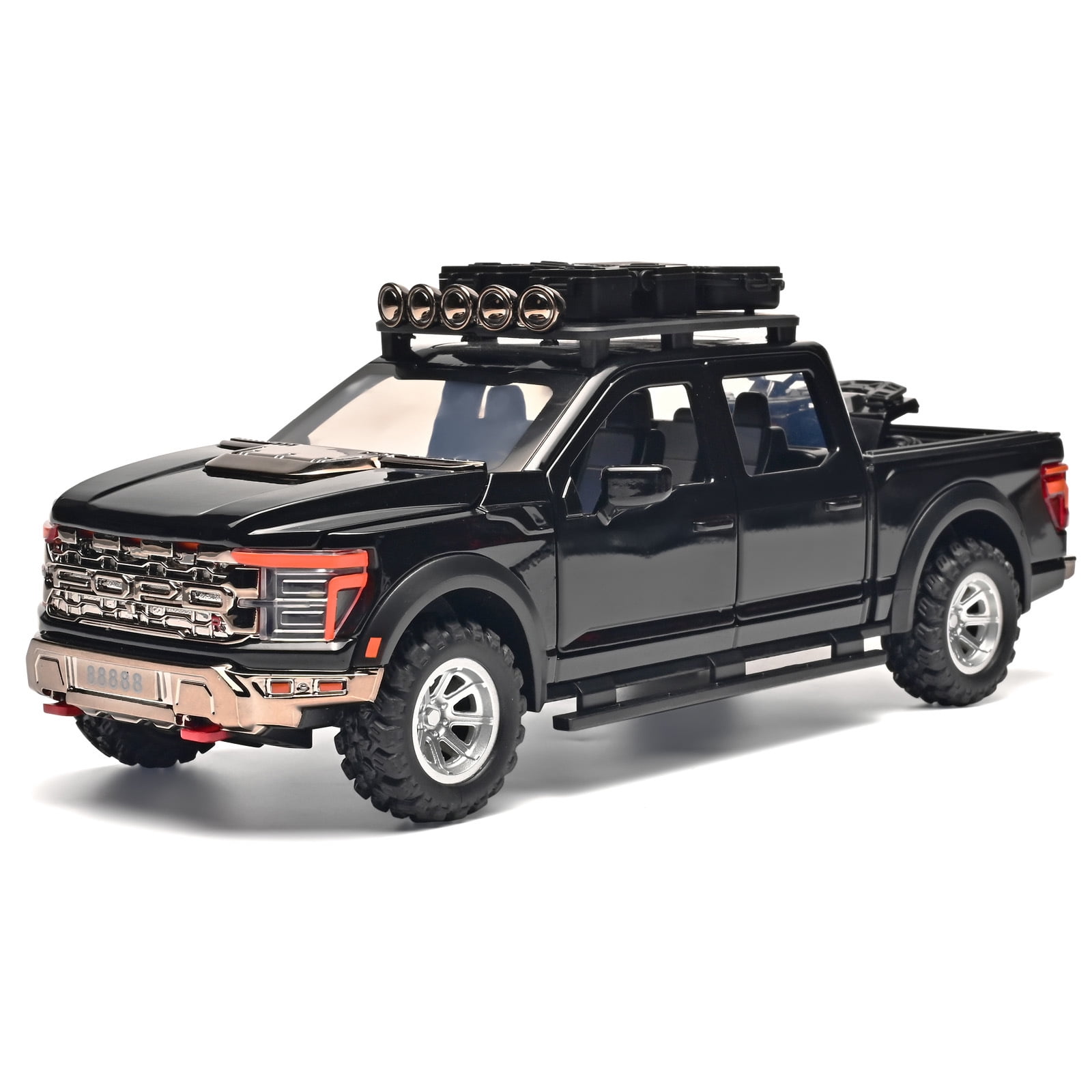 1:24 F150 SVT RAPTOR Modified Version Alloy Model Car Toy Diecasts ...