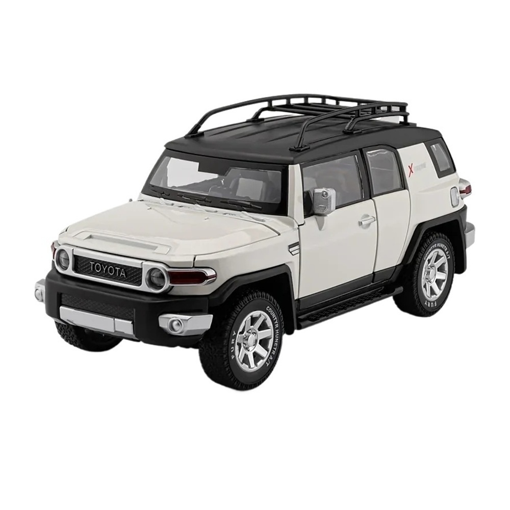 1:24 For Toyota For FJ Cruiser Off Road Car Model Sound Light Diecast ...