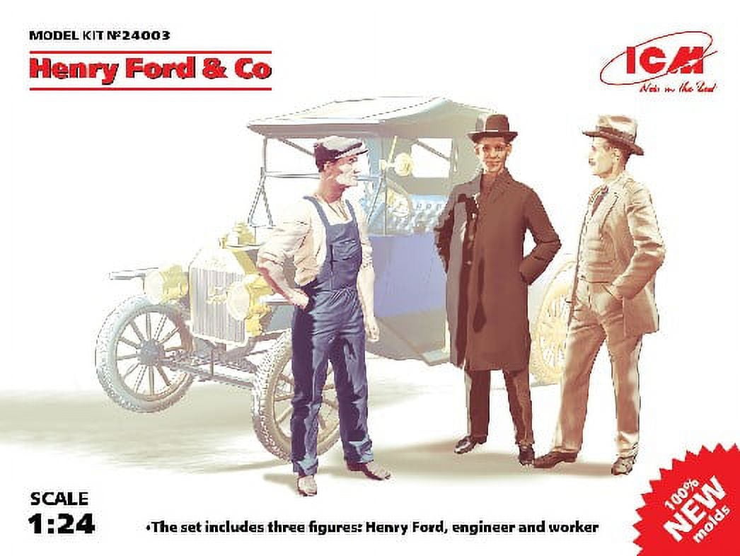 1/24 Henry Ford & Co. Figure Set (3) - Walmart.com