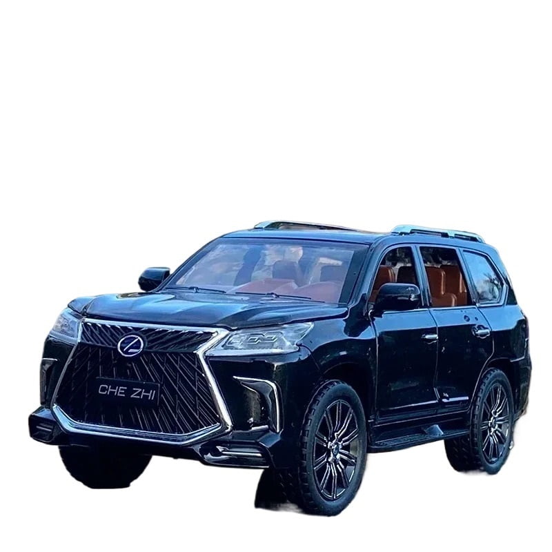 1:24 LEXUS LX570 SUV ES300 LM300H Alloy Car Model Diecasts Metal Toy Car Collection Sound Light ...
