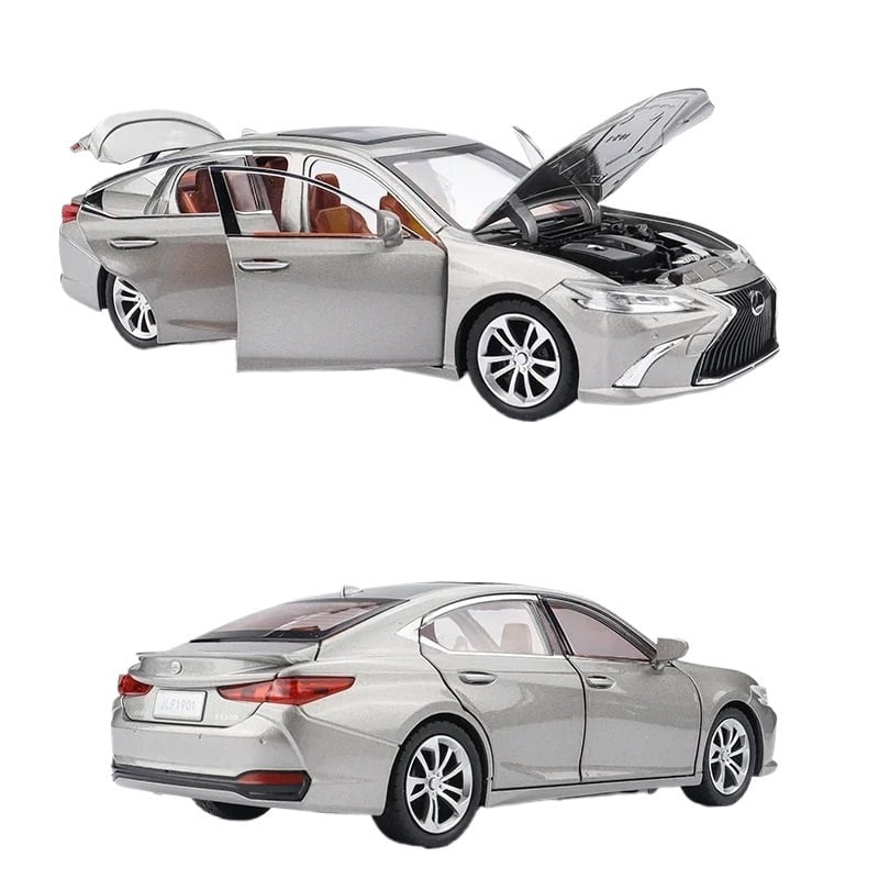 1:24 LEXUS LX570 SUV ES300 LM300H Alloy Car Model Diecasts Metal Toy Car Collection Sound Light ...