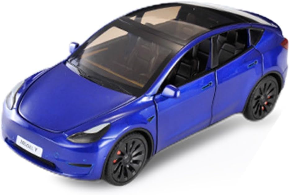 1/24 Model Y Toy Cars Alloy Diecast Model Car, Pull Back Model Y Model ...