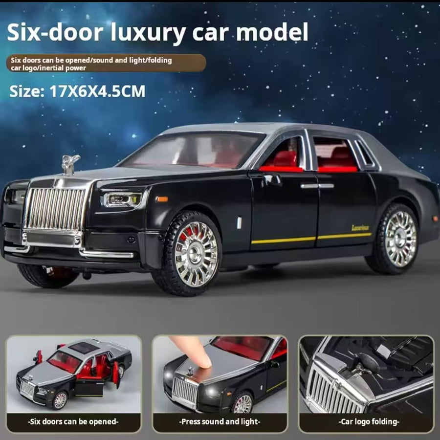 1:24 RR Simulation Rolls-Royce Phantom Model Car Model Ornaments Luxury ...