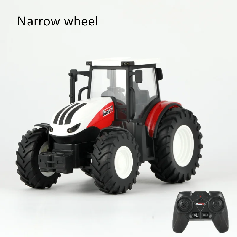 1/24 Rc Car for Boys Remote Control Tractor Trailer with Light Farmer ...
