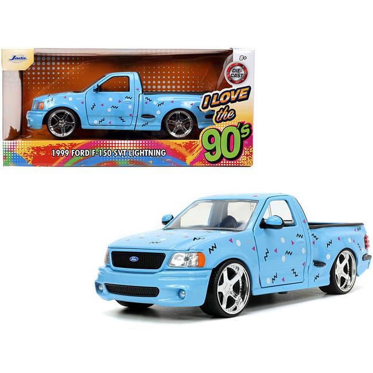 1-24 Scale 1999 Ford F 150 SVT Lightning Pickup Truck with Graphics I ...
