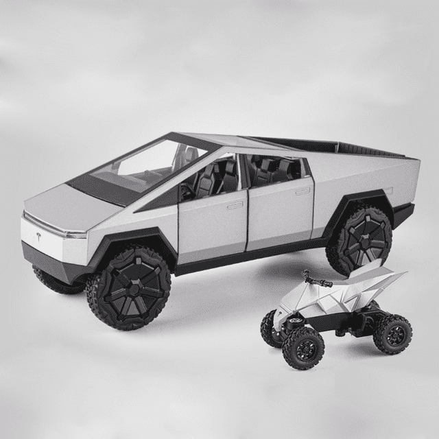 1:24 Scale Cybertruck Model Toy Pull Back Pick-Up Truck Buggy with ...