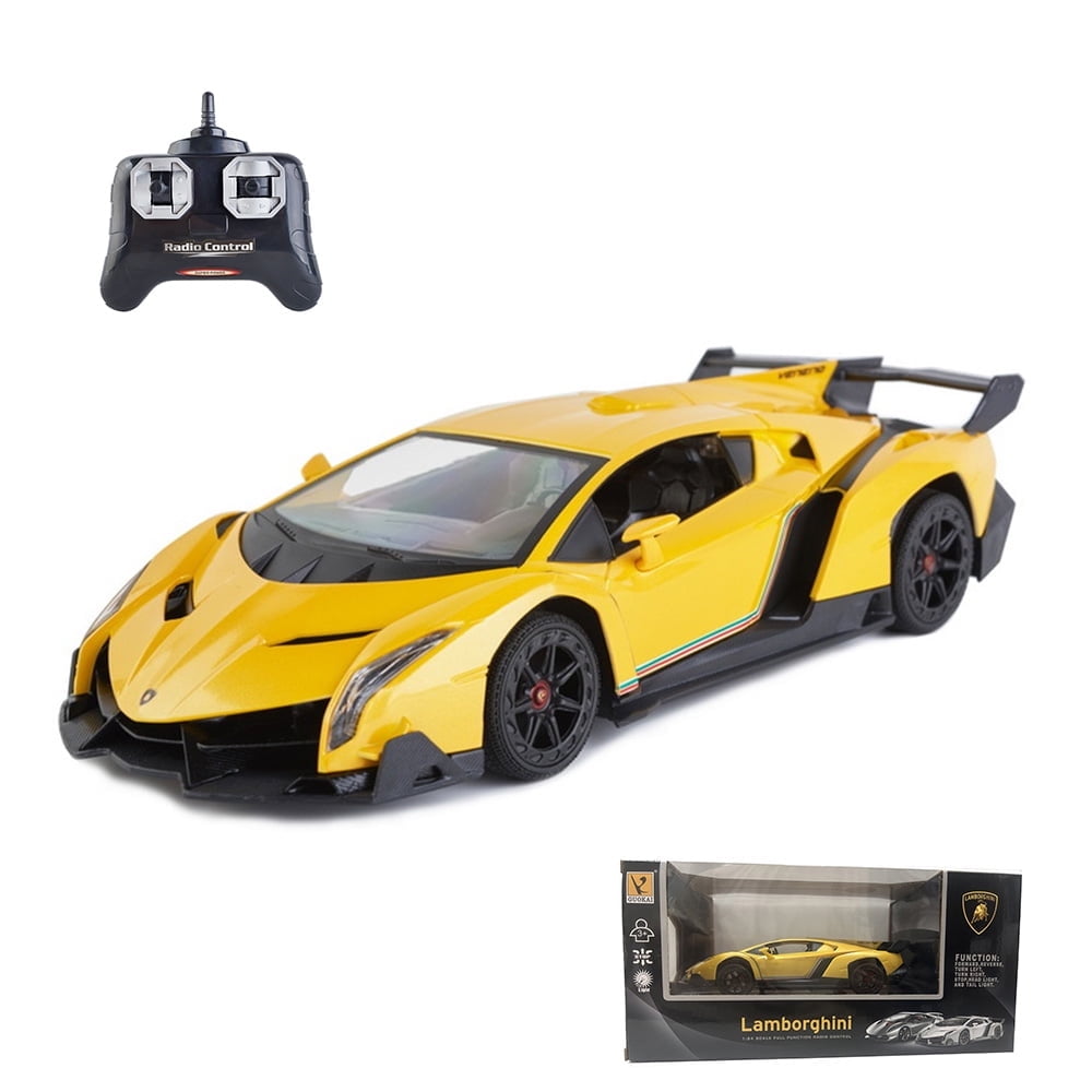 1:24 Scale Lamborghini Veneno RC Car - Electric Remote Control Racing ...