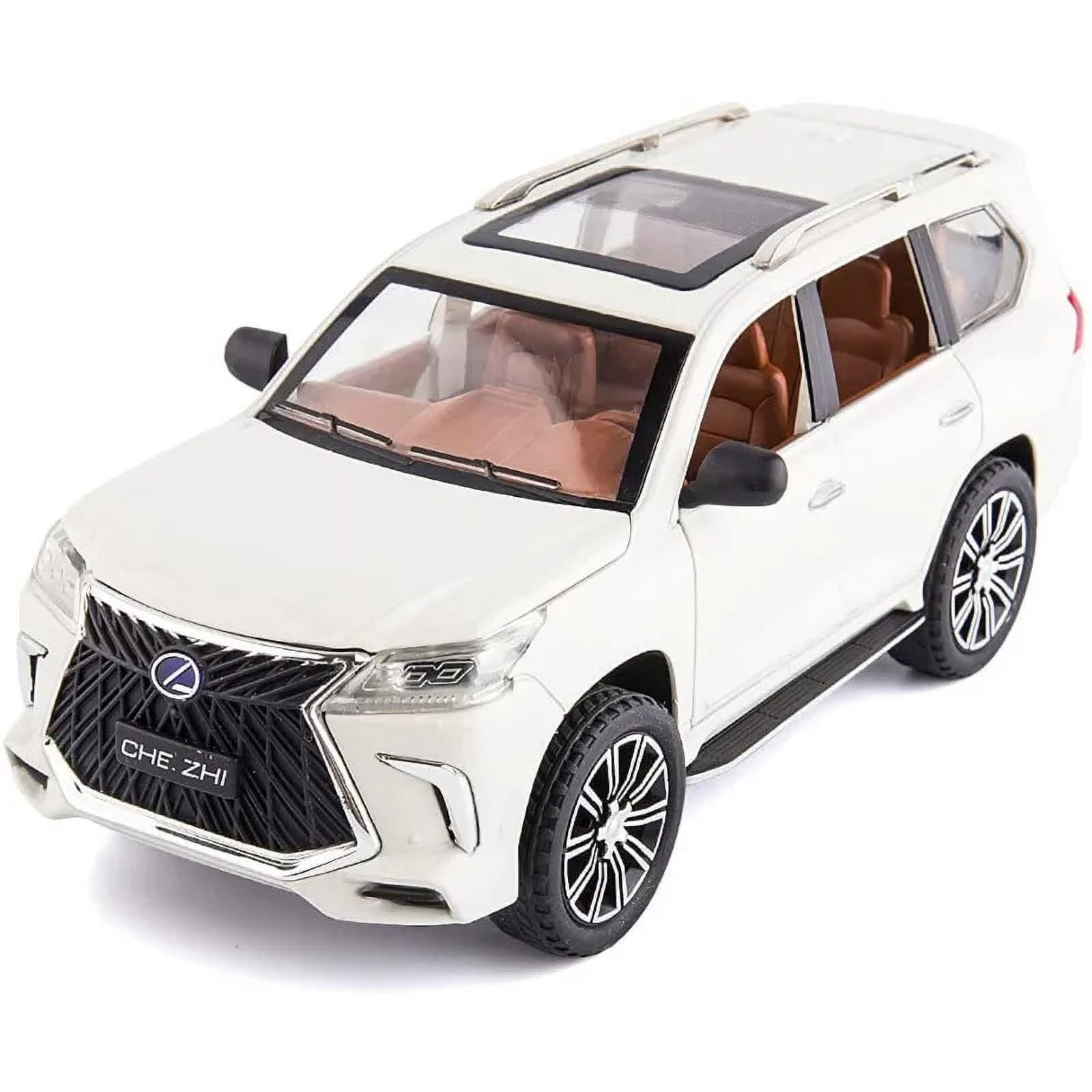 1:24 Scale Lexus LX570 Car Model Toys Alloy Diecast Off Road Vehicles ...