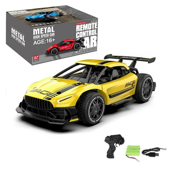 1/24 Scale Mini RC Drift Car for Adults, 2.4G 4WD RC Racing Car with ...