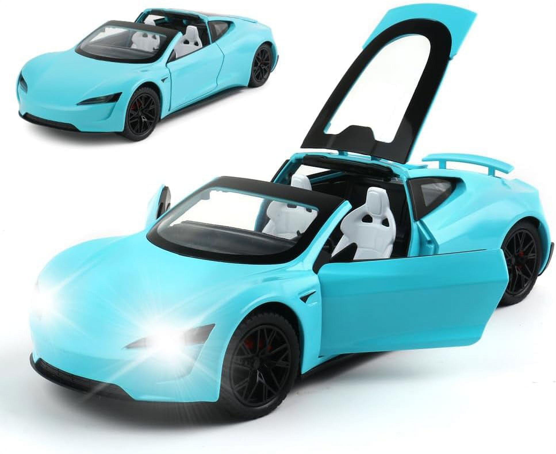 1:24 Scale Tesla Roadster Alloy Car Model Diecast Toy Vehicles for Kids ...