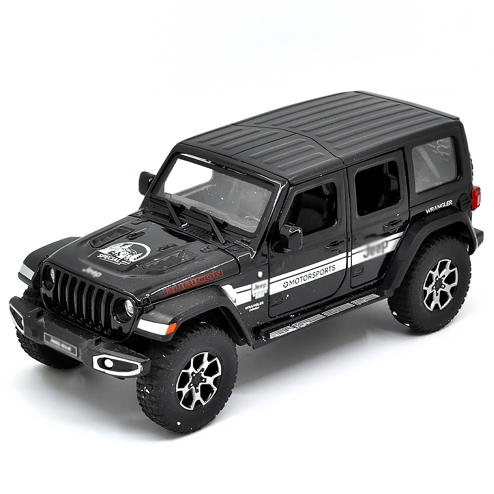 1: 24 Suitable for Jeep Wrangler Rubicon alloy die-casting metal car ...