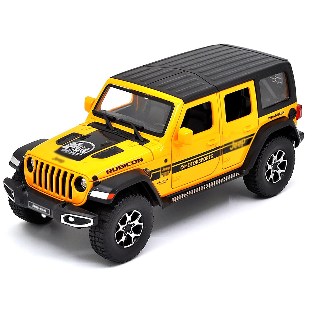 1: 24 Suitable for Jeep Wrangler Rubicon alloy die-casting metal car ...