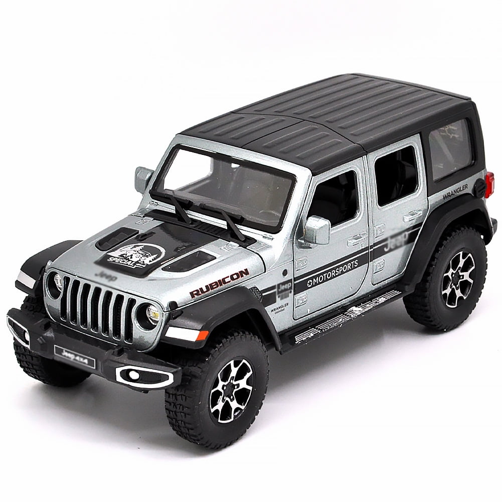 1: 24 Suitable for Jeep Wrangler Rubicon alloy die-casting metal car ...