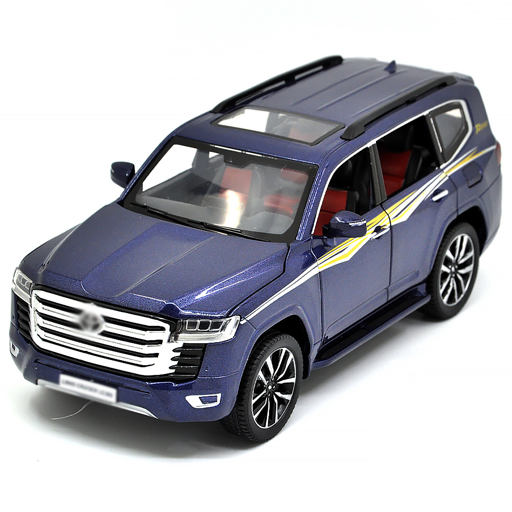 1: 24 Suitable for Toyota Land Cruiser alloy die-casting metal car ...
