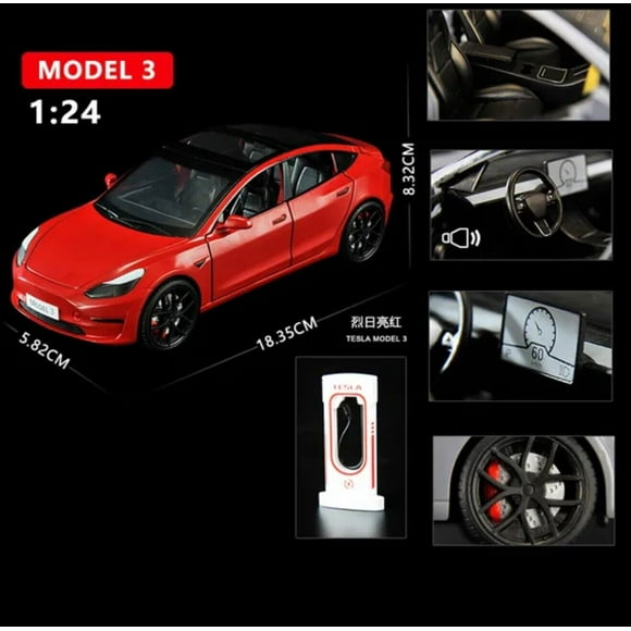 Tesla Model 3 Toy Car