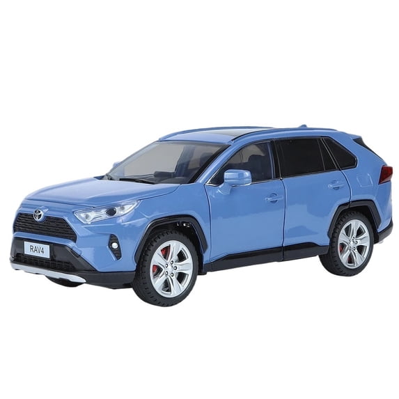1:24 Toyota RAV4 SUV Alloy Cast Toy Car Model Sound and Light Toy ...
