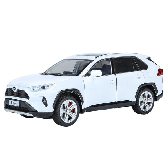 1:24 Toyota RAV4 SUV Alloy Cast Toy Car Model Sound and Light Toy ...