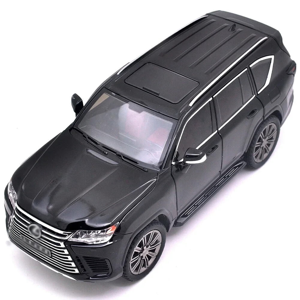 "1:24 scale Lexus LX600 alloy die-cast car model with opening doors ...