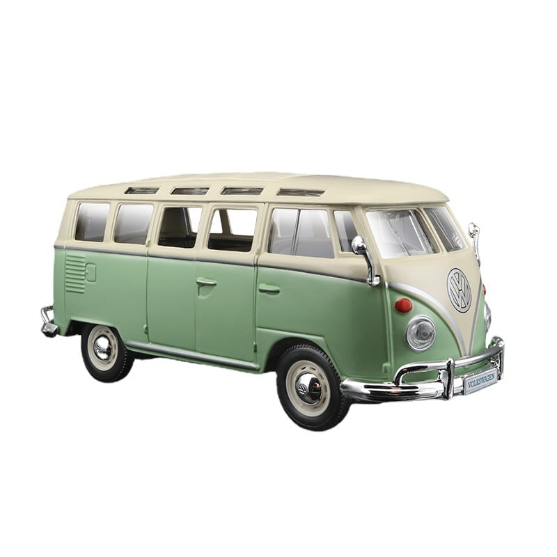 1: 24 scale bus alloy car model metal car model ornament - Walmart.com