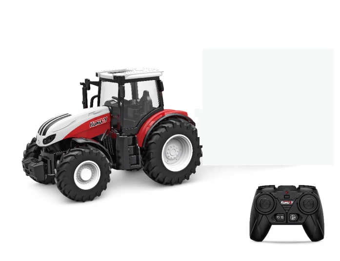 1/24 scale rc farm tractor trailer 2.4g remote control simulated ...