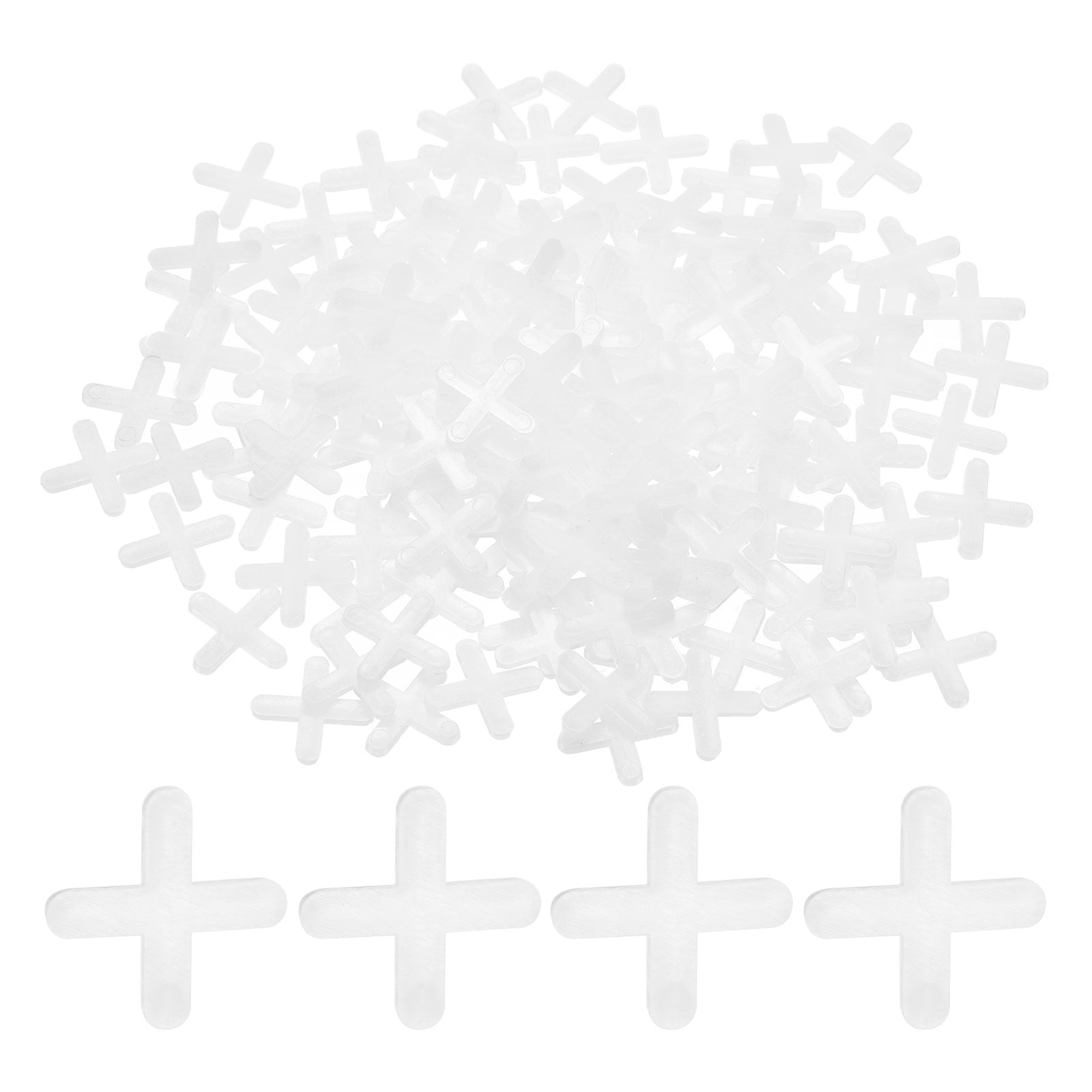 Uxcell 4/25" 4.0 mm Cross Tile Spacers,300 Pcs Suit 4 mm Plastic Floor ...