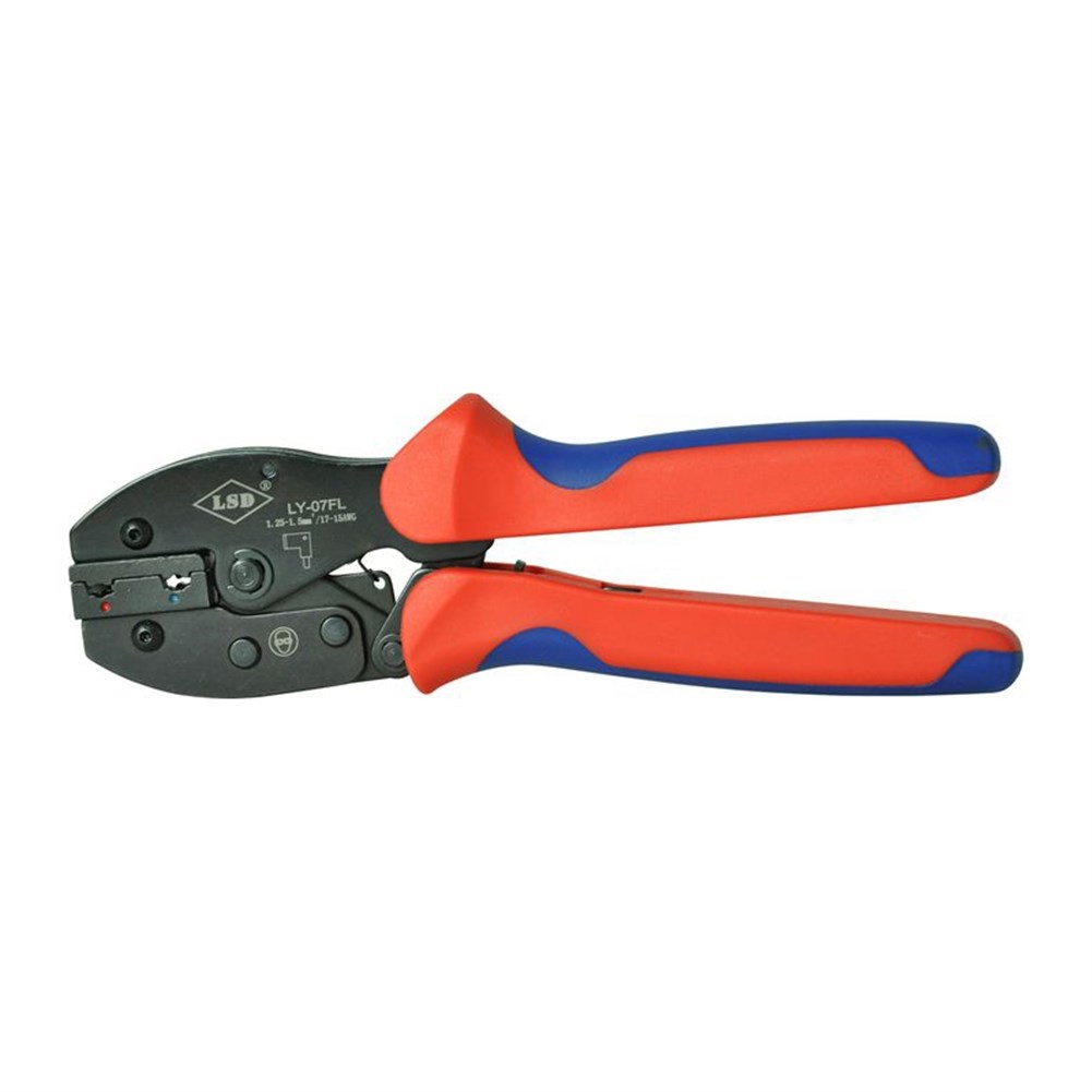 1.25-2.5mm² Ratchet Crimping Tool , Tab Flag Terminals Crimp Tool for ...